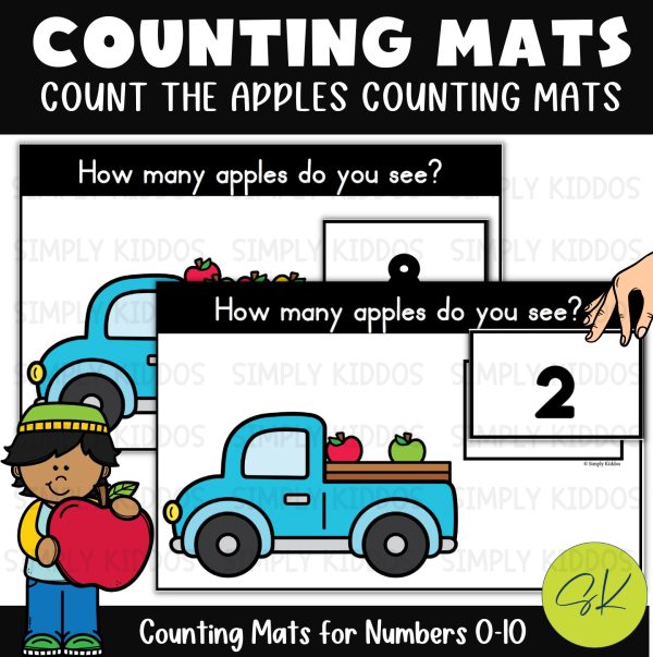 5 Fun Apple Counting Activities and Worksheets - Simply Kiddos