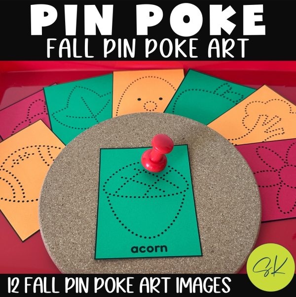 Fall Pin Poke Activity – Simply Kiddos